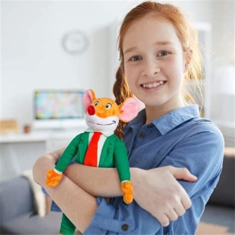 Geronimo Stilton Mouse Plush Doll Elisabetta Maria Dami Book Series Mighty Mojo 1 Unit King
