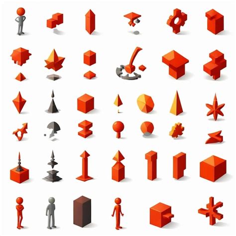 Problem Vector Set White Background Isolated A High Premium AI Generated Vector