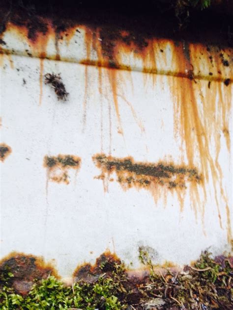 Rust Streaks Painting Art Rust