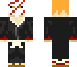 Minecraft Bleach Skins Bankai Vizard Ichigo Minecraft Skins