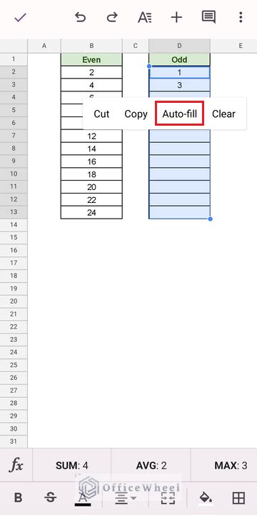 How To Autofill Numbers In Google Sheets An Easy Guide OfficeWheel