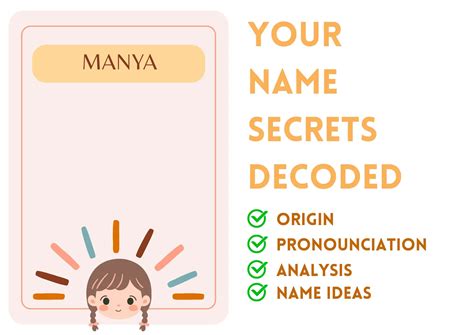 Manya Girl Name Meaning And Pronunciation