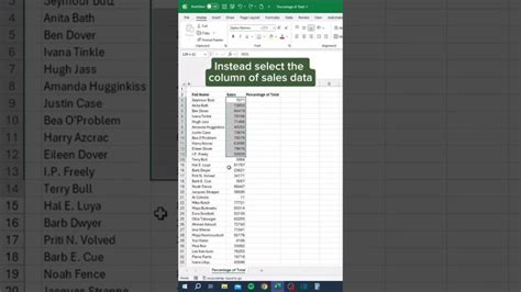 Use This Trick For Percentage In Excel Excel Exceltutorial Exceltips