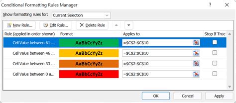 Setting Colors In Excel Tpoint Tech