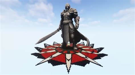 Minecraft Gladiator 02 Statue Minecraft Map