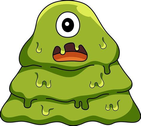 Green Blob Monster