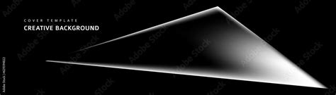 abstract black white and gray triangle overlaying layer background