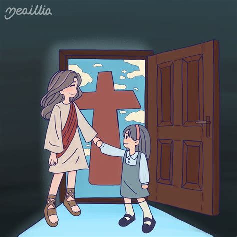 Dia [매일리아 13기 부활절 묵상] 작가 김하영 Happang [구원의 문] 요한복음 11장 25절 예수께서 이르시되 나는 부활이요 생명이니 나를 믿는 자는