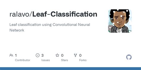Github Ralavo Leaf Classification Leaf Classification Using