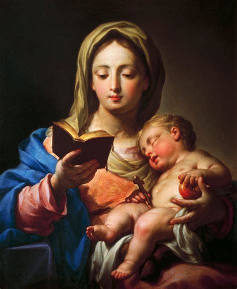 Madonna Mit Kind Von Francesco Trevisani Kunstdruck Kaufen
