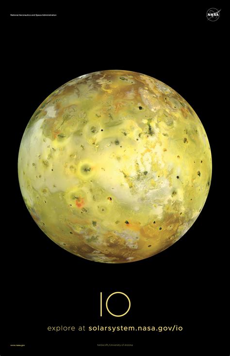 Jupiters Moon Io Poster Version A Nasa Science