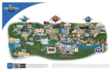 Universal Orlando Maps 2025 Theme Parks And Resort Maps