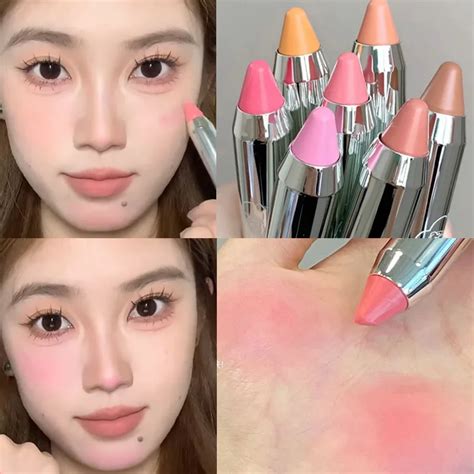 블러셔 매트 블러쉬 아이섀도우 크림 펜 방수 천연 핑크 다크 브라운 브론저 스틱 메이크업 티몬