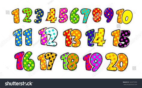 Free Clip Art Numbers 1 To 20