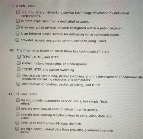Solved A Vpn Is A Proprietary Networking Service Technology