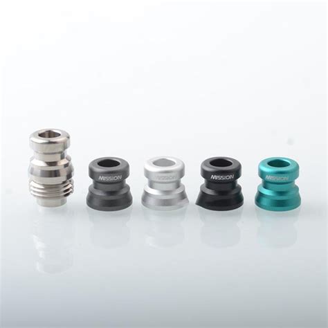 Mission XV Cosmos Drip Tip Set For BB Billet Box Mod Stainless Steel
