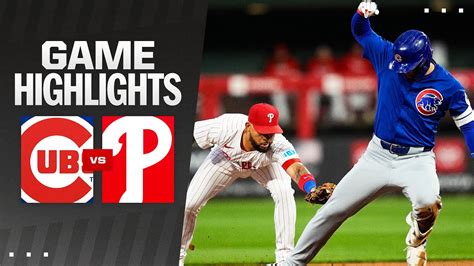 Cubs Vs Phillies Game Highlights 92424 Mlb Highlights Youtube