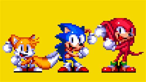 Sonic Tails And Knuckles Dancing Meme Classic Sonic Doovi My Xxx Hot Girl