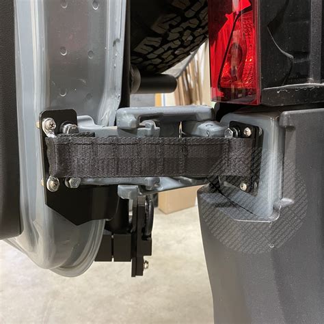 Aluminess Rear Door Tire Carrier And Storage Box Rack For 2019 Mercedes