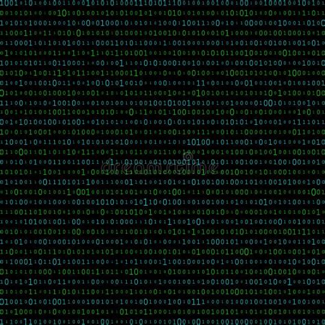 Abstract Matrix Background Binary Computer Code Coding Hacker Concept Vector Background