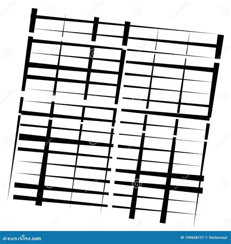Random Grid Mesh Pattern Grating Trellis Texture Intermittent Interrupt Lines Lattice