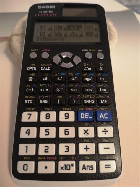 Casio Kalkulator Fx 991 Ex Hr Classwiz