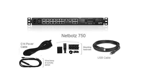 APC NetBotz Rack Monitor 750 NBRK0750 Ecl Ips