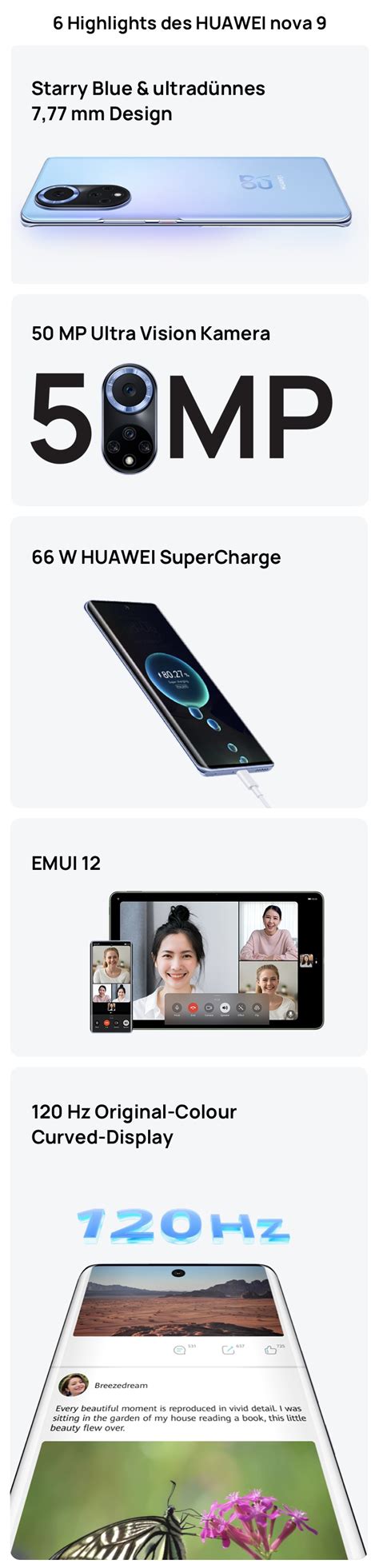 HUAWEI nova 9 im offiziellen HUAWEI Shop kaufen