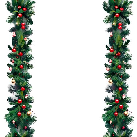 Christmas Tree Border Png