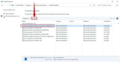 Kb5030211 Update Features For Win10 22h2 21h2