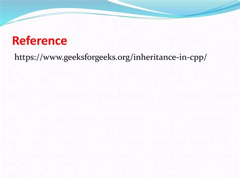 Inheritance In C Pptx Programming Languages Computing
