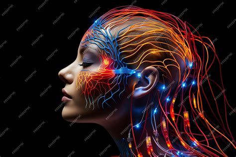 Premium Photo Cerebral Complexity Exploring Brainwave Patterns Neural Photo