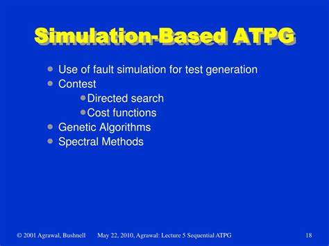 ppt tss ets10 fault models fault simulation and test generation