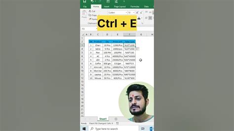 Flash Function Excel Exceltips Exceltricks Shorts Ytshorts New