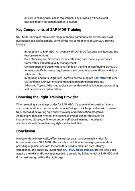 Ppt Sap Mdg Training Powerpoint Presentation Free Download Id