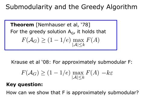 Ppt Submodular Dictionary Selection For Sparse Representation