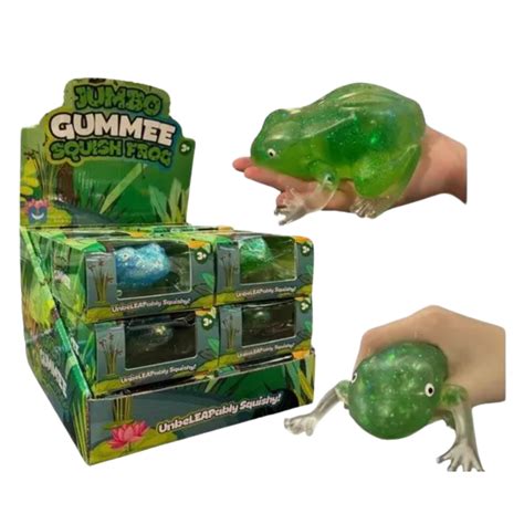 Jumbo Gummee Squish Frog The Store Before Time