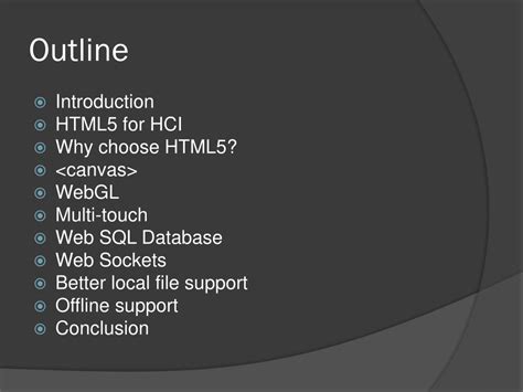 Ppt Html5 Powerpoint Presentation Free Download Id2432614