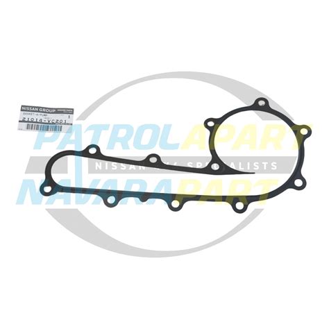 Genuine Nissan Gu Y61 Patrol Tb48 Water Pump Gasket