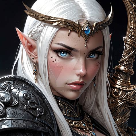 Default Elf Female Forest Warrior Adoptable Dnd Ar By Angleface125 On