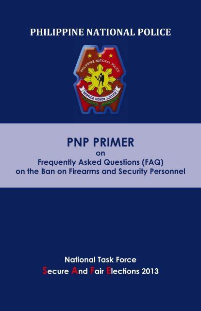 Save Cover 2013 Fa Ai Pnp Directorate For Operations