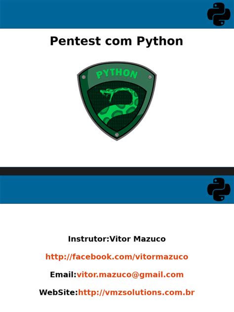 Aula 3 A Biblioteca Scapy Para Python Pdf Aula 3 A Biblioteca Scapy Para Python Pdf