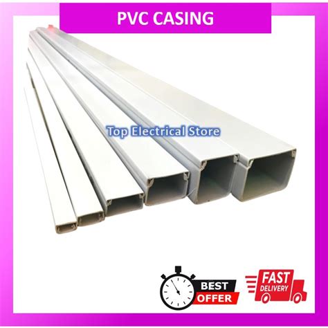 6ft Pvc Wiring Casing Electrical Casing Modular Trunking Upvc 34 1
