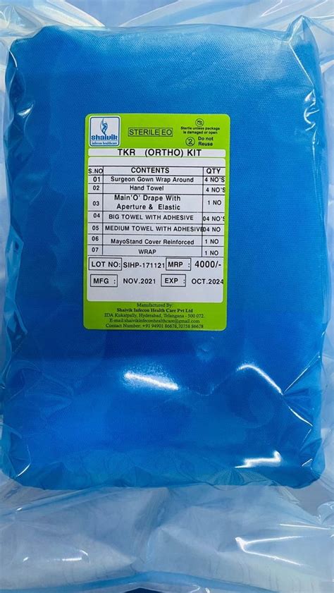 Sms Tkr Ortho Kit For Orthopaedic At Rs 1450 Piece In Hyderabad Id