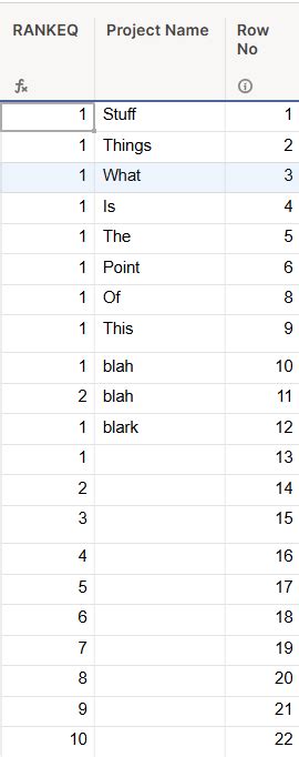 Invalid Data Type In Rankeq Function Smartsheet Community