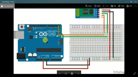Hc05 Bluetooth Module With Arduino Myanmar Youtube