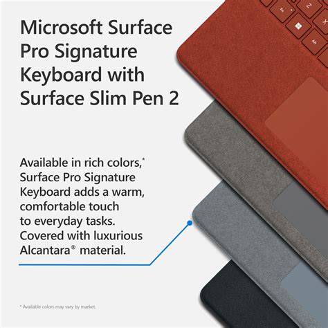 Microsoft Surface Pro Signature Keyboard Keyboard With