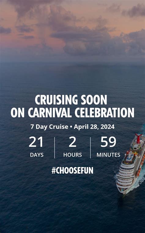 21 Days To Go Rcarnivalcruisefans