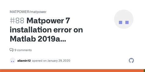 matpower 7 installation error on matlab 2019a unrecognized function or