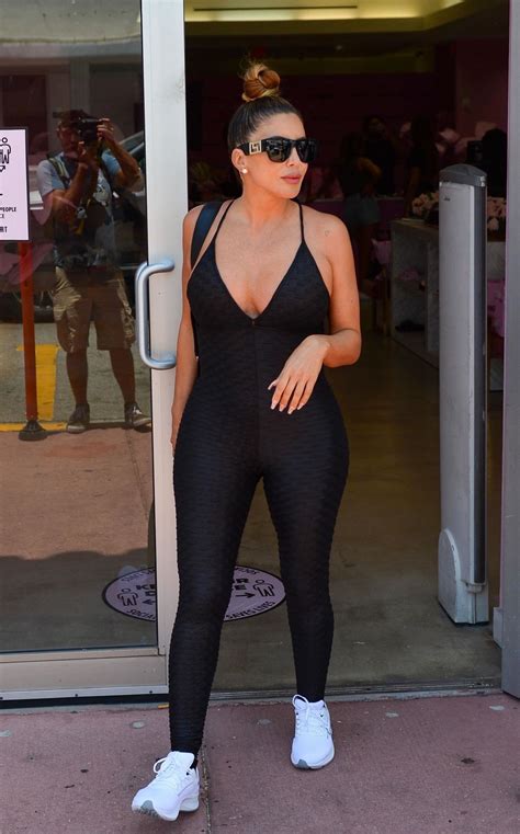 Larsa Pippen At Pretty Little Thing Showroom At A Fashion Event In